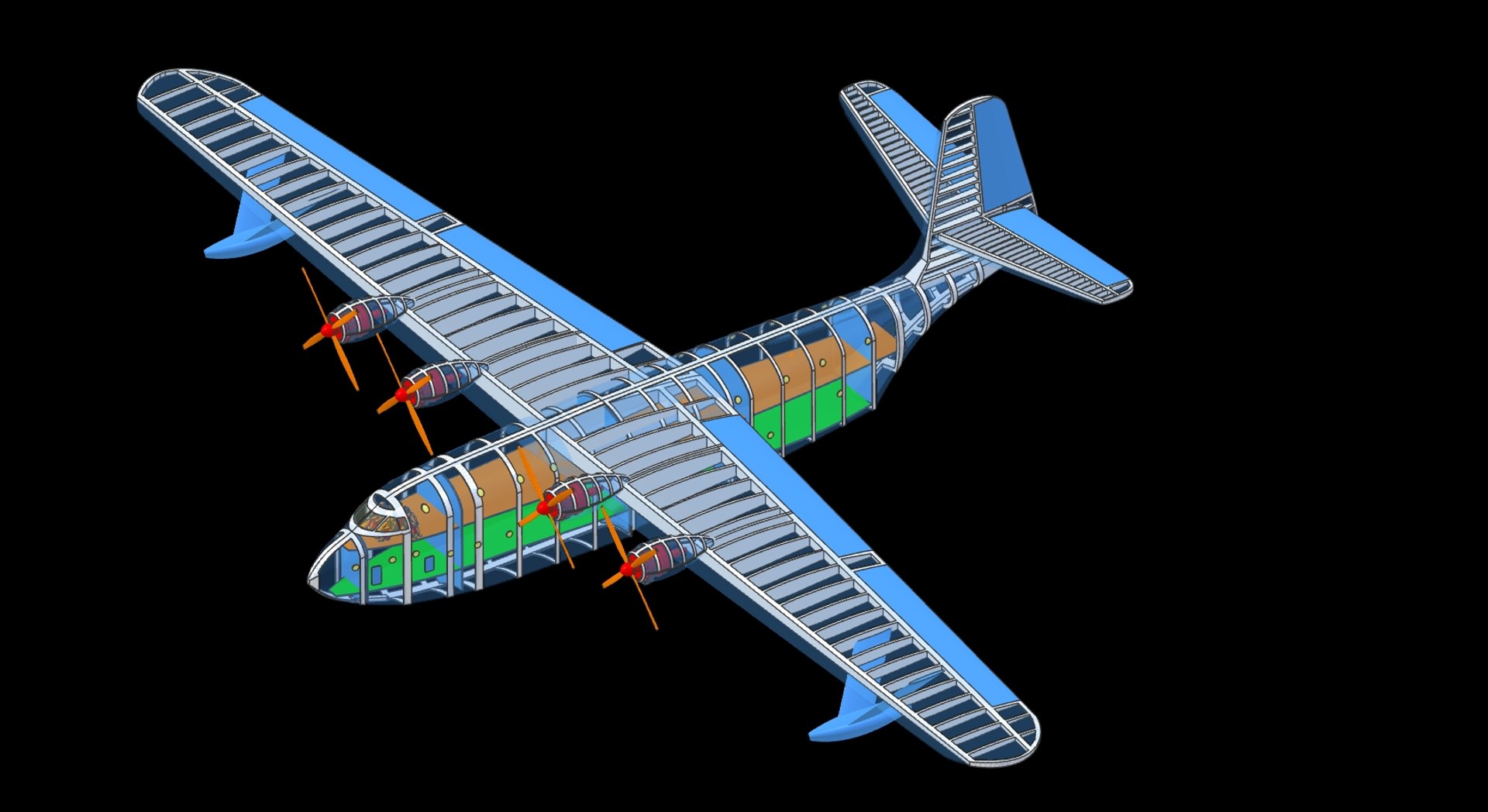 3D Martin Jrm-3 Mars Flying - TurboSquid 1601508