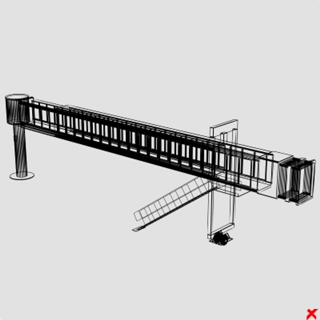 3d airport gate