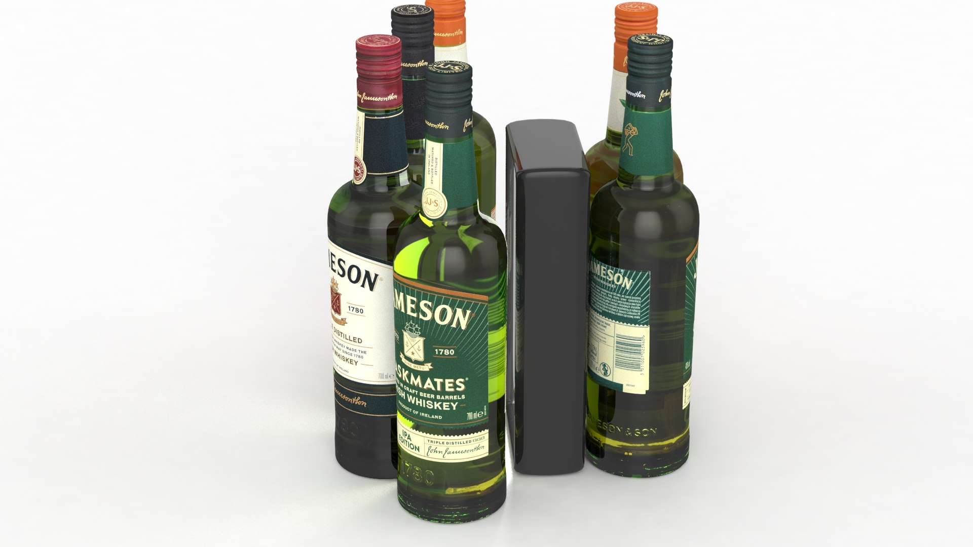 3D Model Jameson Irish Whiskey 700ml 2022 Collection - TurboSquid 1850880