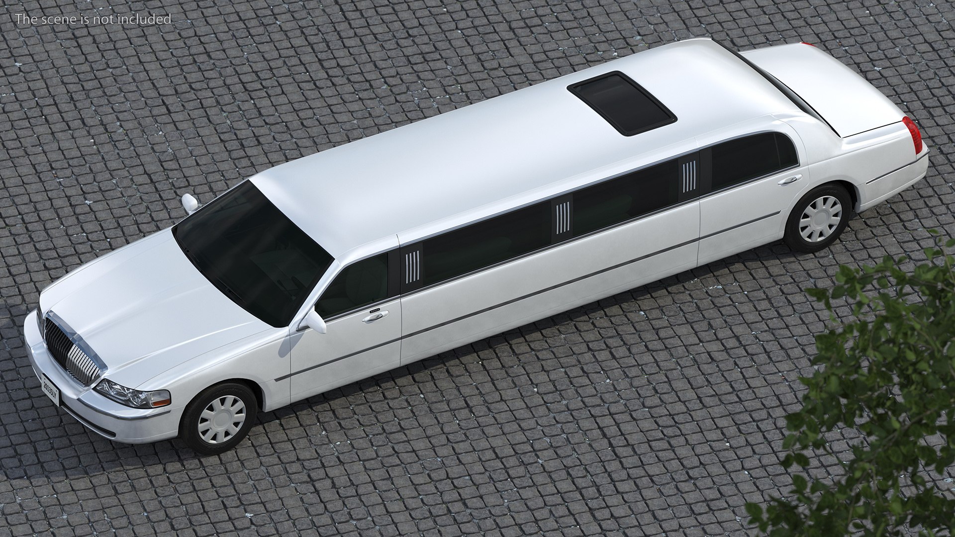Generic Limousine White Rigged 3D Model - TurboSquid 1860969