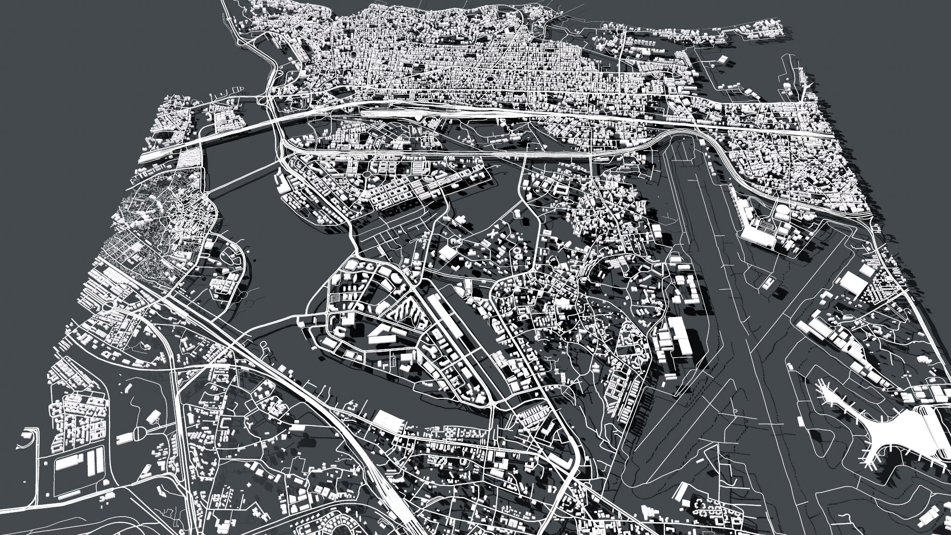 3D Cityscape Mumbai India - TurboSquid 1826579