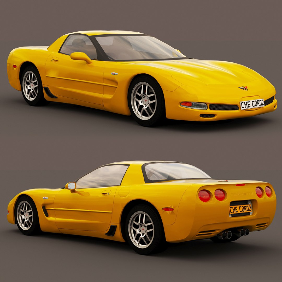 3D Chevrolet Corvette Z06 2002 - TurboSquid 1976103