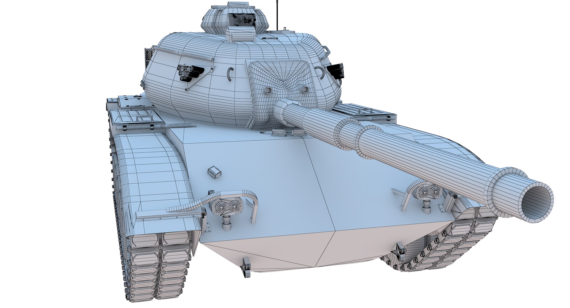 Main Battle Tank 3D Model - TurboSquid 1576729