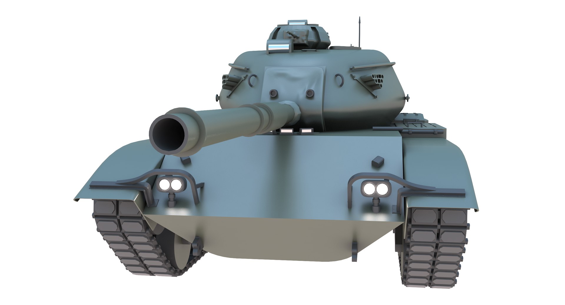 Main Battle Tank 3D Model - TurboSquid 1576729