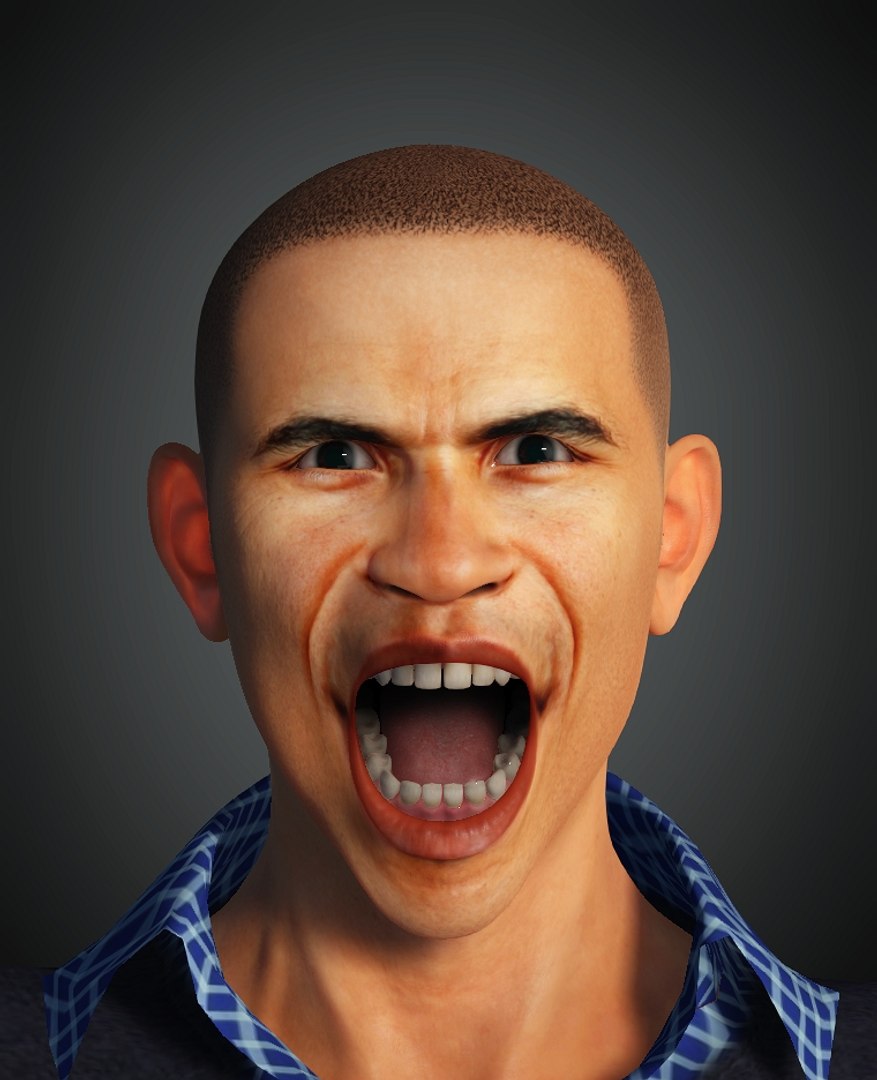 3D Model For Barack Obama Ready For Animation 3D Model - TurboSquid 1845904