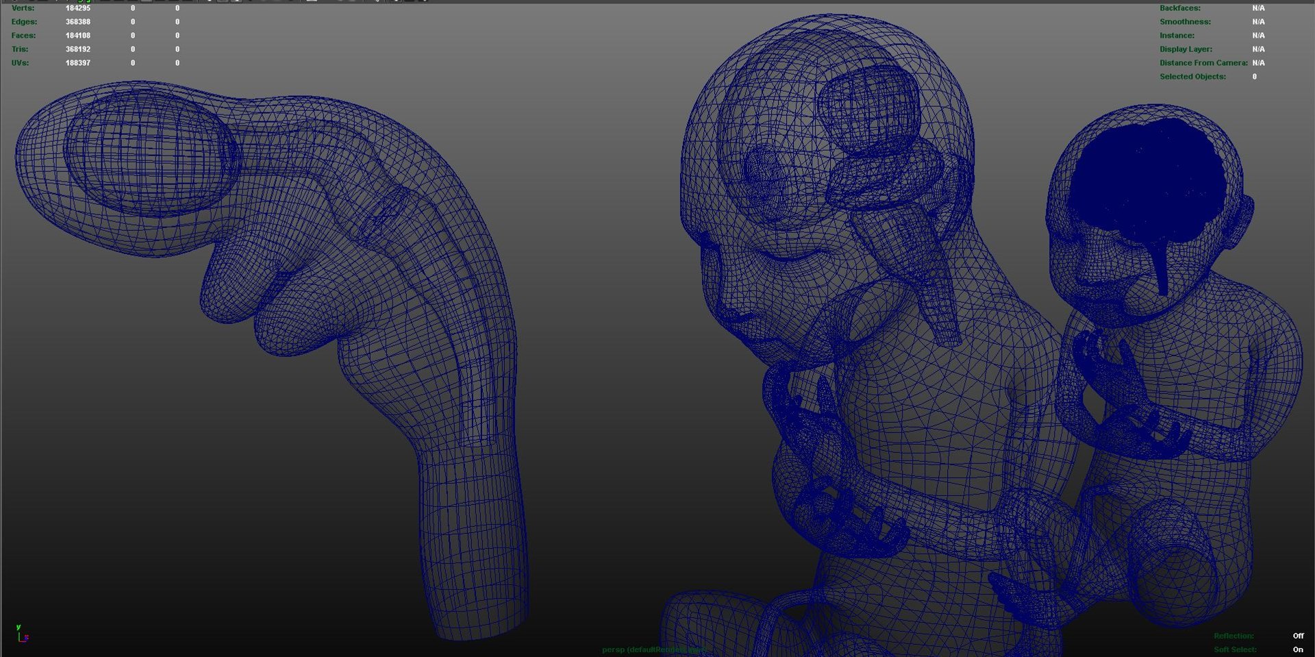 Stages Baby Brain 3d Model