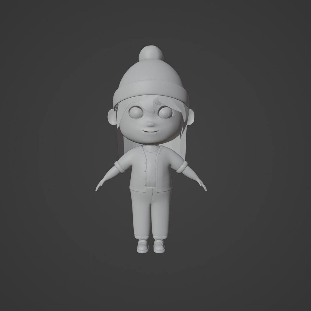 Tinny - Little Girl 3D Model - TurboSquid 2209794