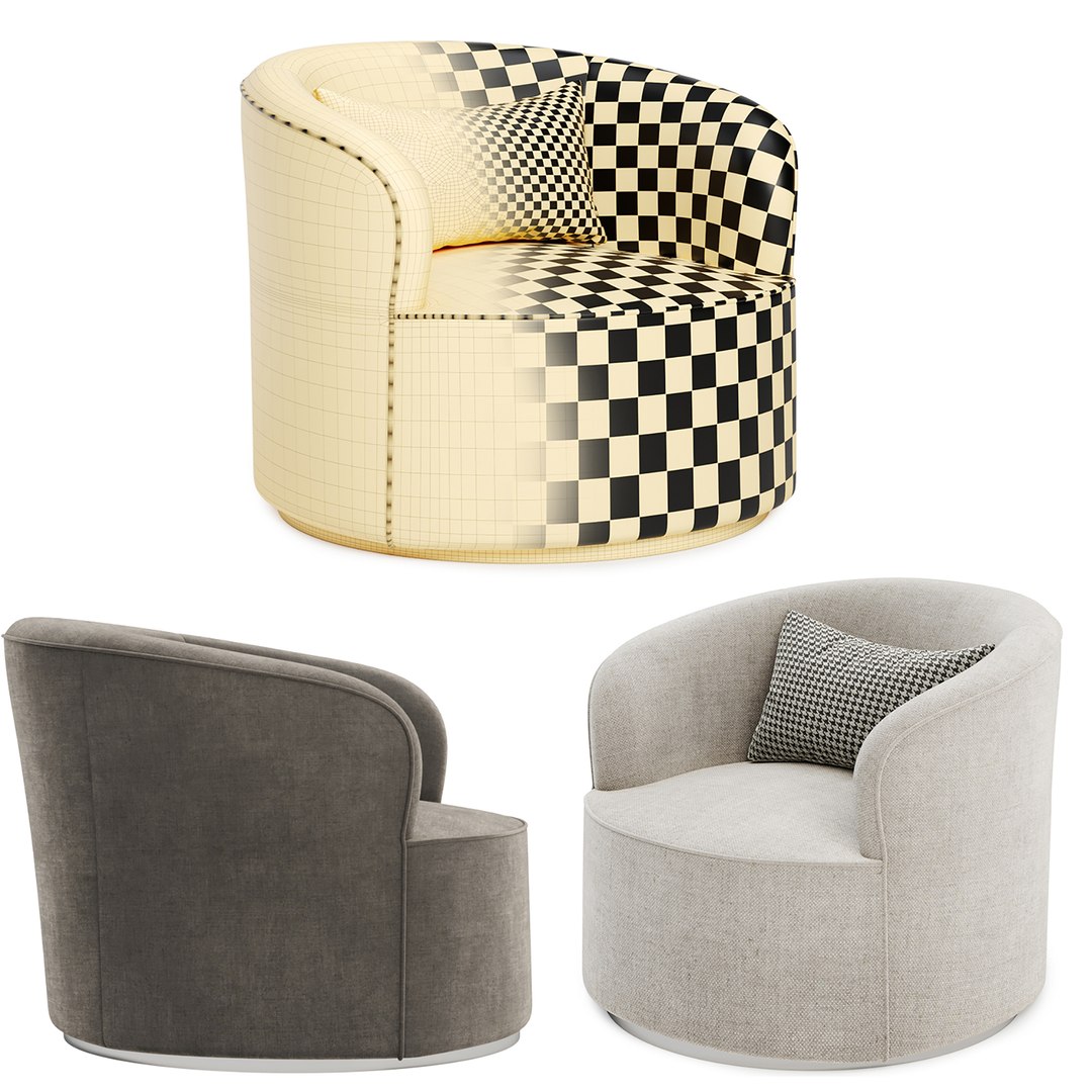 Raven Arm Chair Model - TurboSquid 2275634