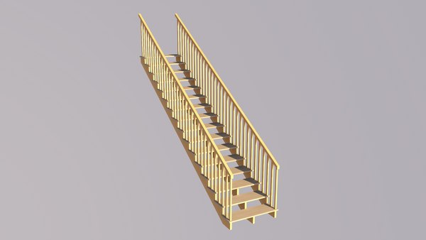 Free 3D Stairs Model vol 1 - TurboSquid 1978090
