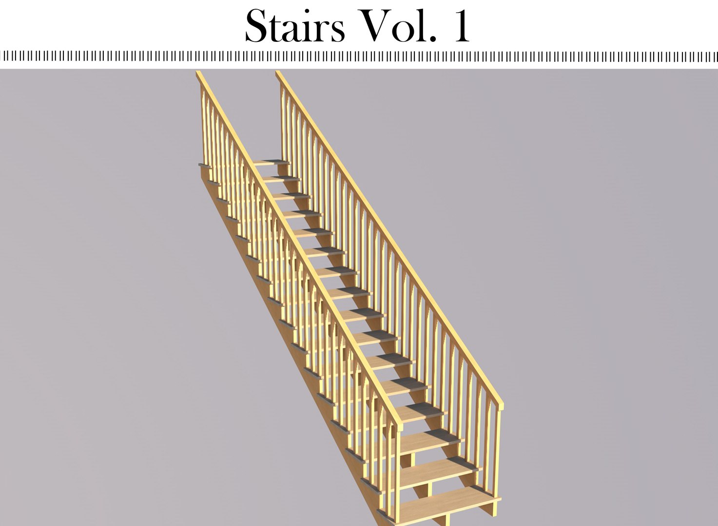 Free 3D Stairs Model vol 1 - TurboSquid 1978090