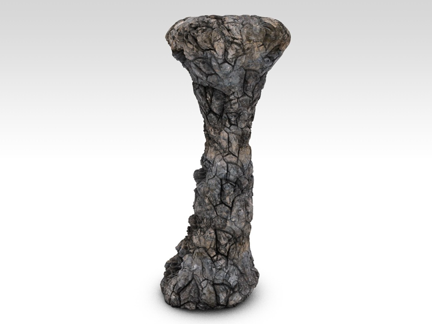 3d Model Rock Pillar