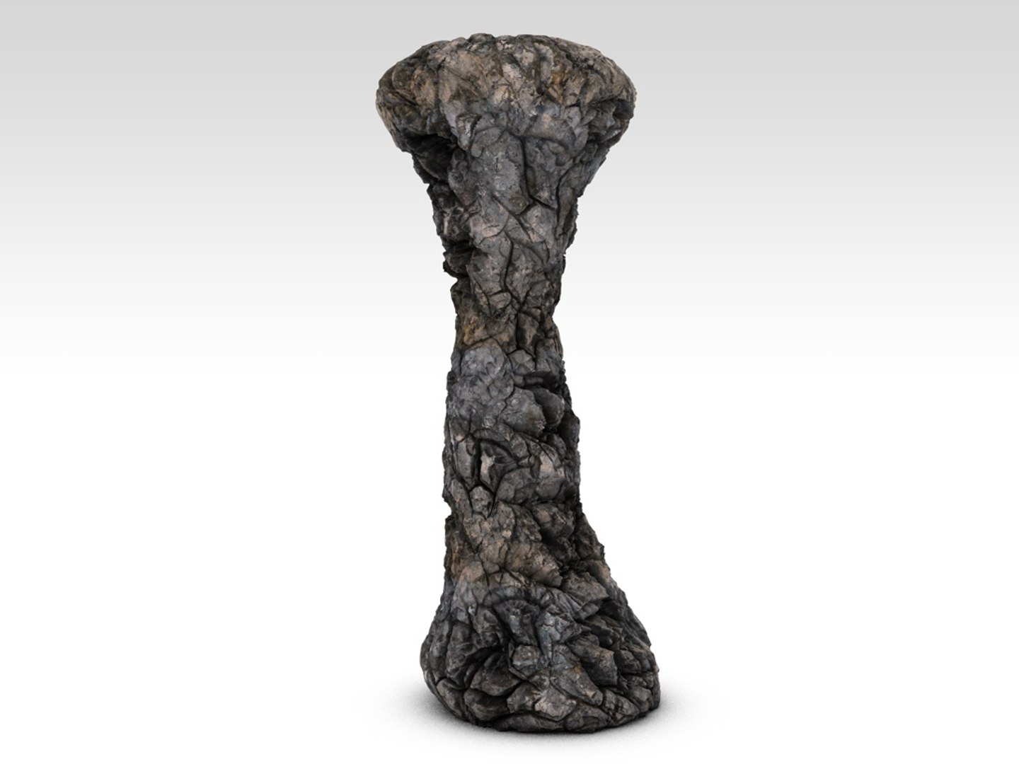 3d Model Rock Pillar
