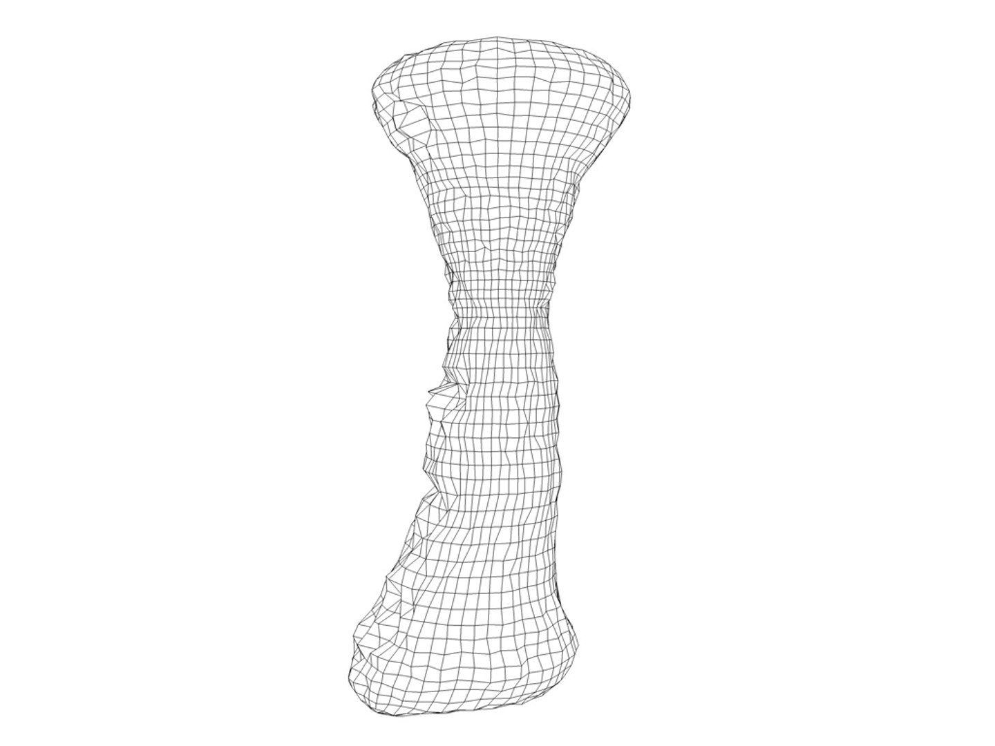 3d Model Rock Pillar