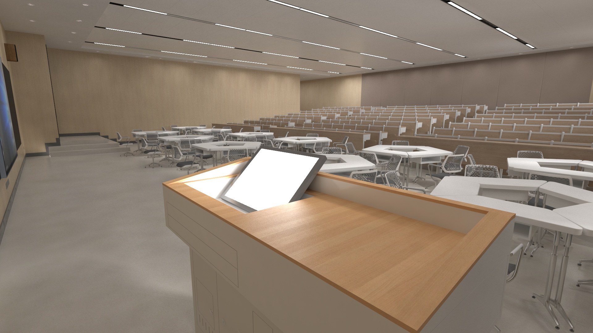 3D Multimedia Ladder Classroom Model - TurboSquid 2259381