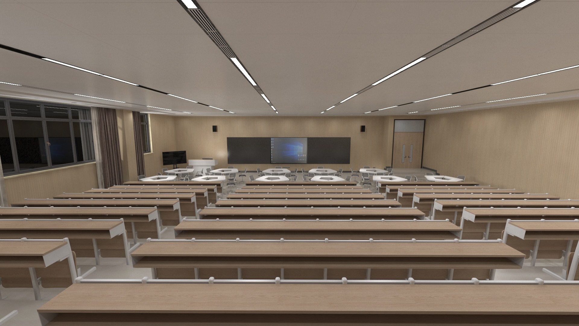 3D Multimedia Ladder Classroom Model - TurboSquid 2259381