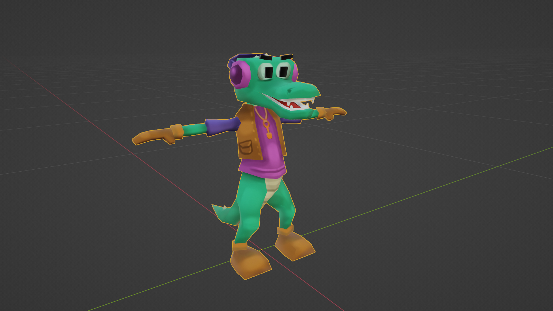 3D Crocodile Model - TurboSquid 2000528