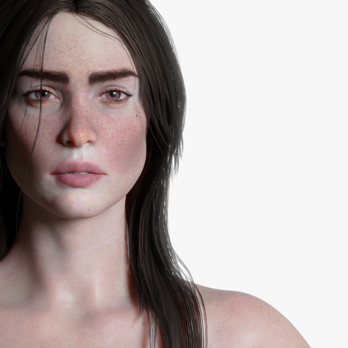 Realistic female rigged woman model - TurboSquid 1592493