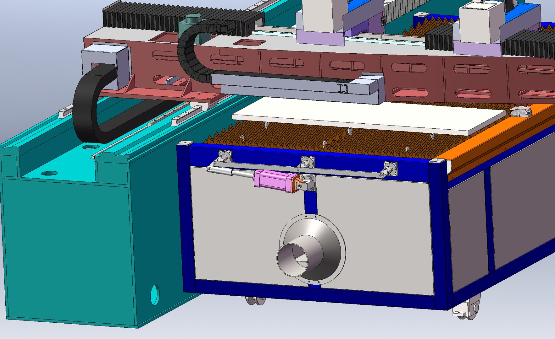 Laser Cutting Machine 3D Model - TurboSquid 1809747