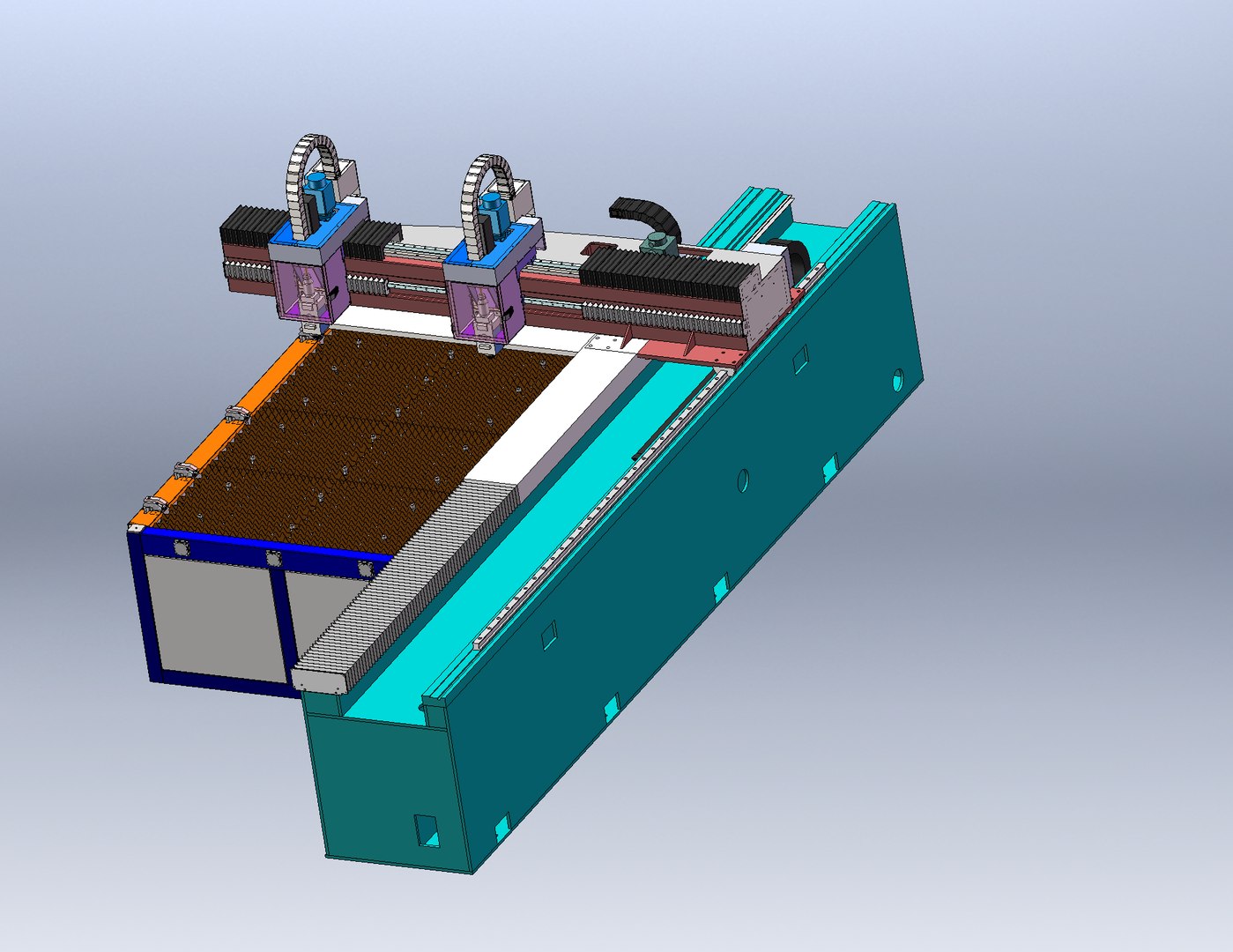 Laser Cutting Machine 3D Model - TurboSquid 1809747