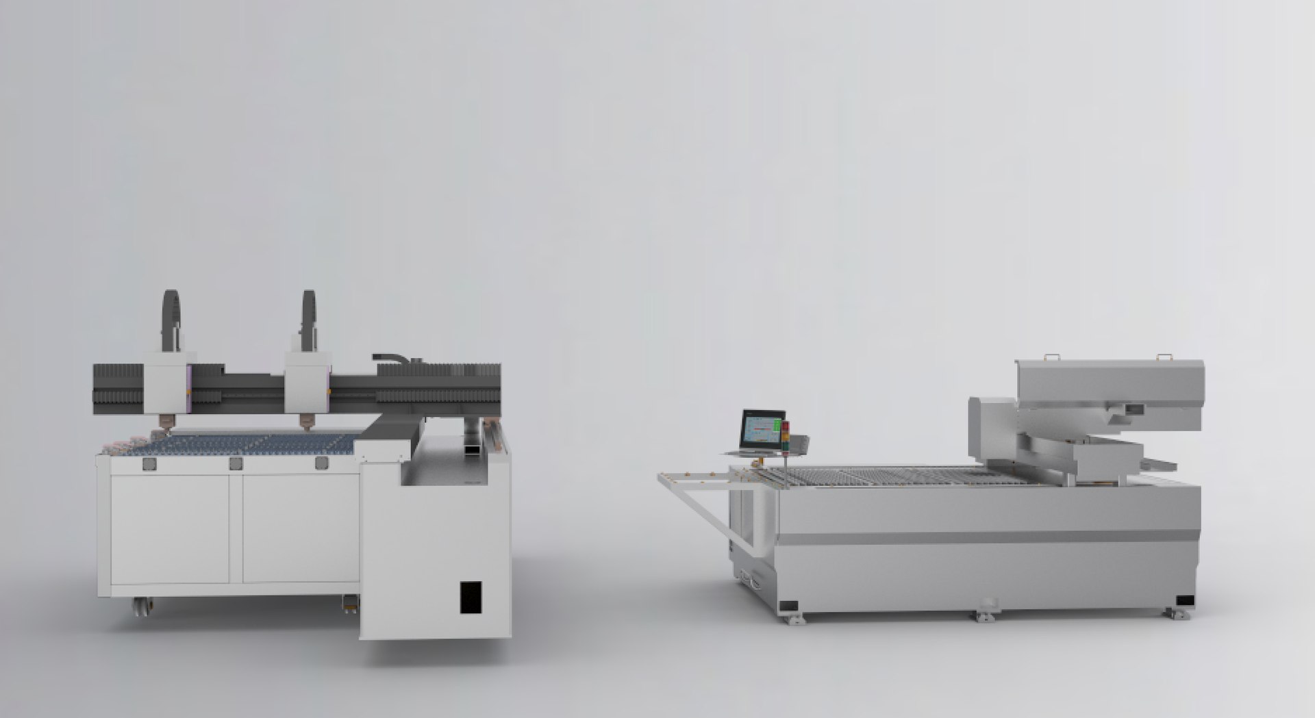 Laser Cutting Machine 3D Model - TurboSquid 1809747