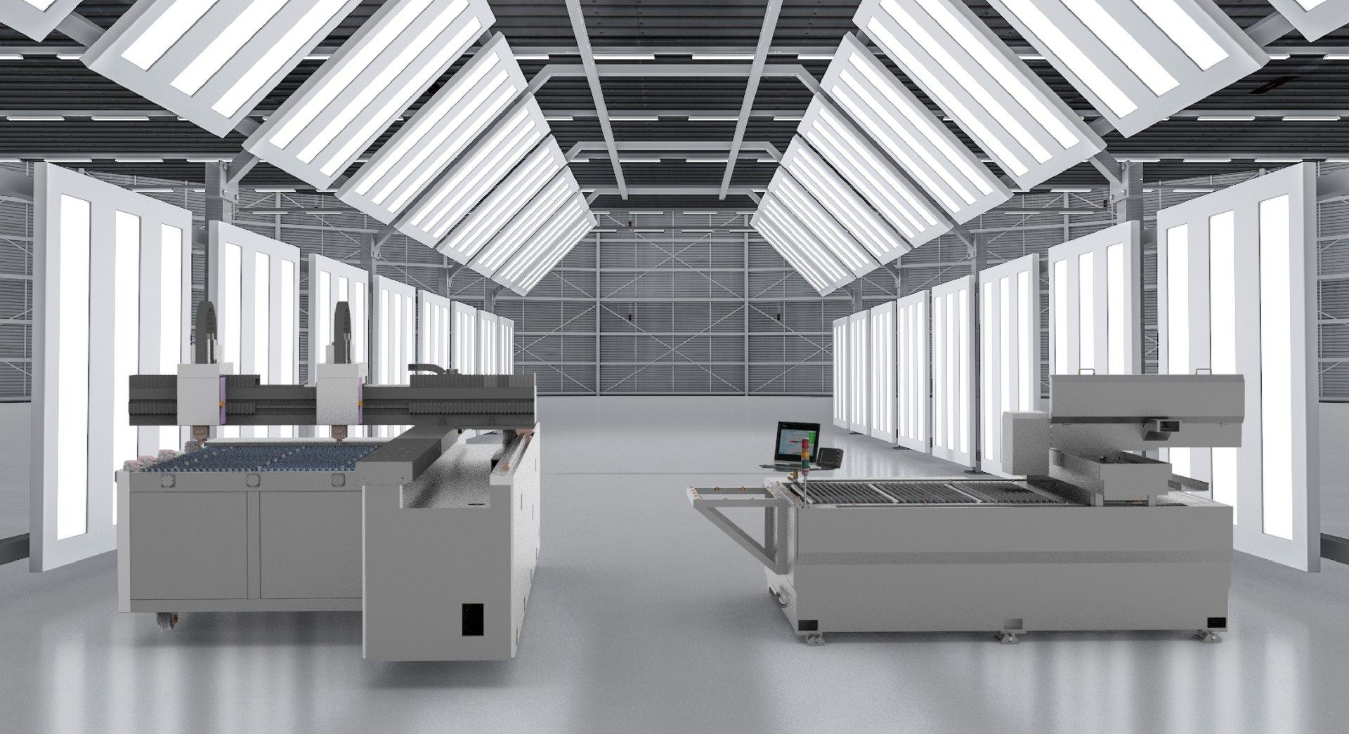 Laser Cutting Machine 3D Model - TurboSquid 1809747