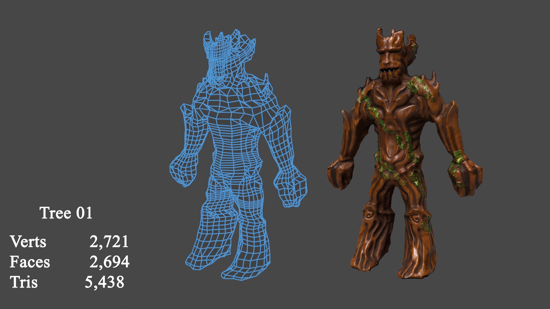 Fantasy Tree Character Pack 3D Model - TurboSquid 1761226