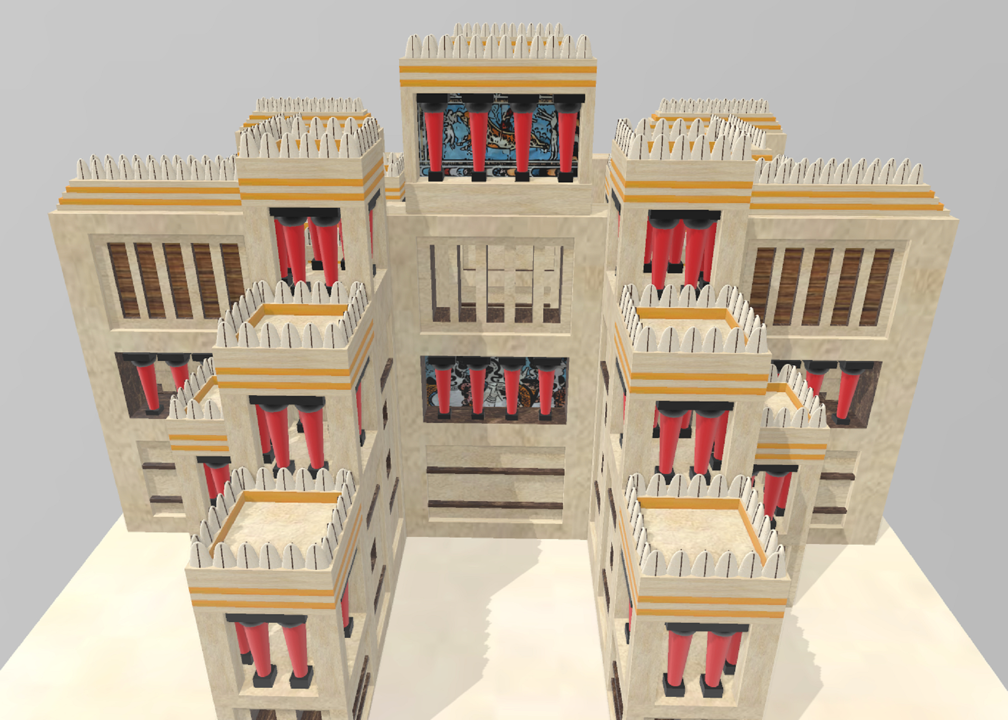 3D knossos palace - TurboSquid 1709965