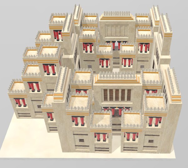 3D knossos palace - TurboSquid 1709965
