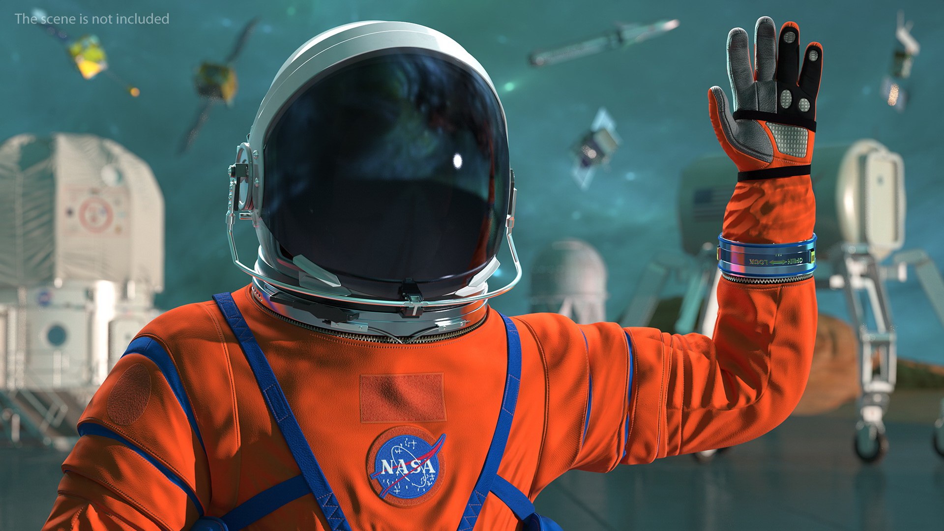 3D Nasa Ocss Helmet Model - TurboSquid 1565716