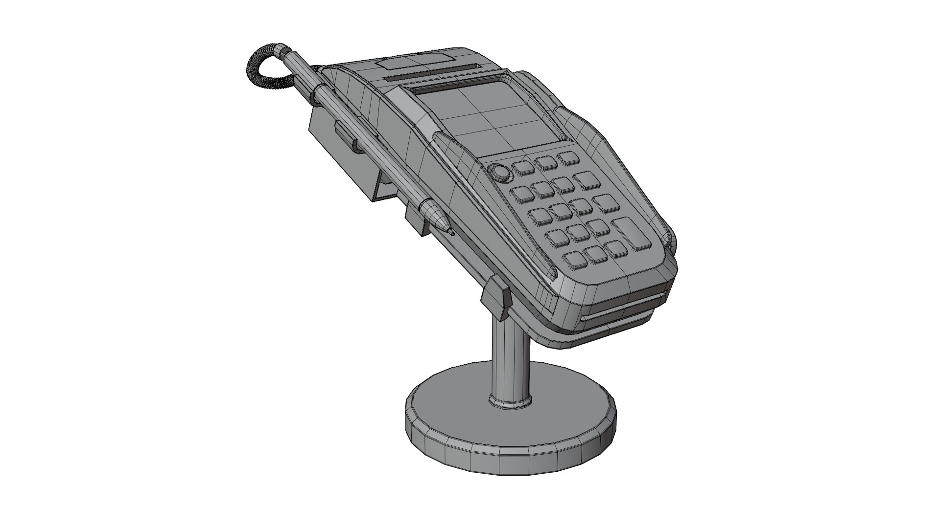 3D POS Payment Terminal Model - TurboSquid 1828178