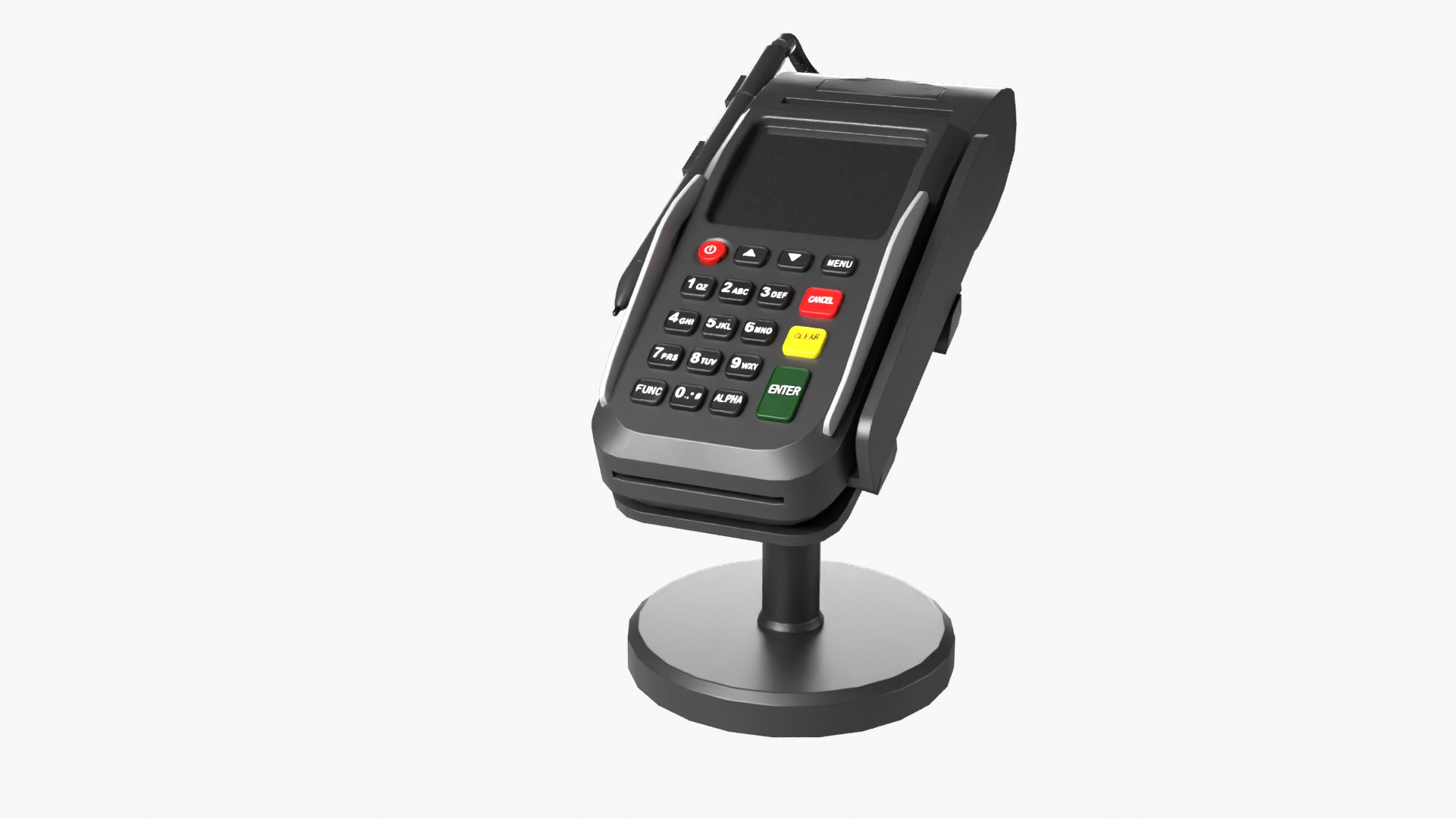 3D POS Payment Terminal Model - TurboSquid 1828178