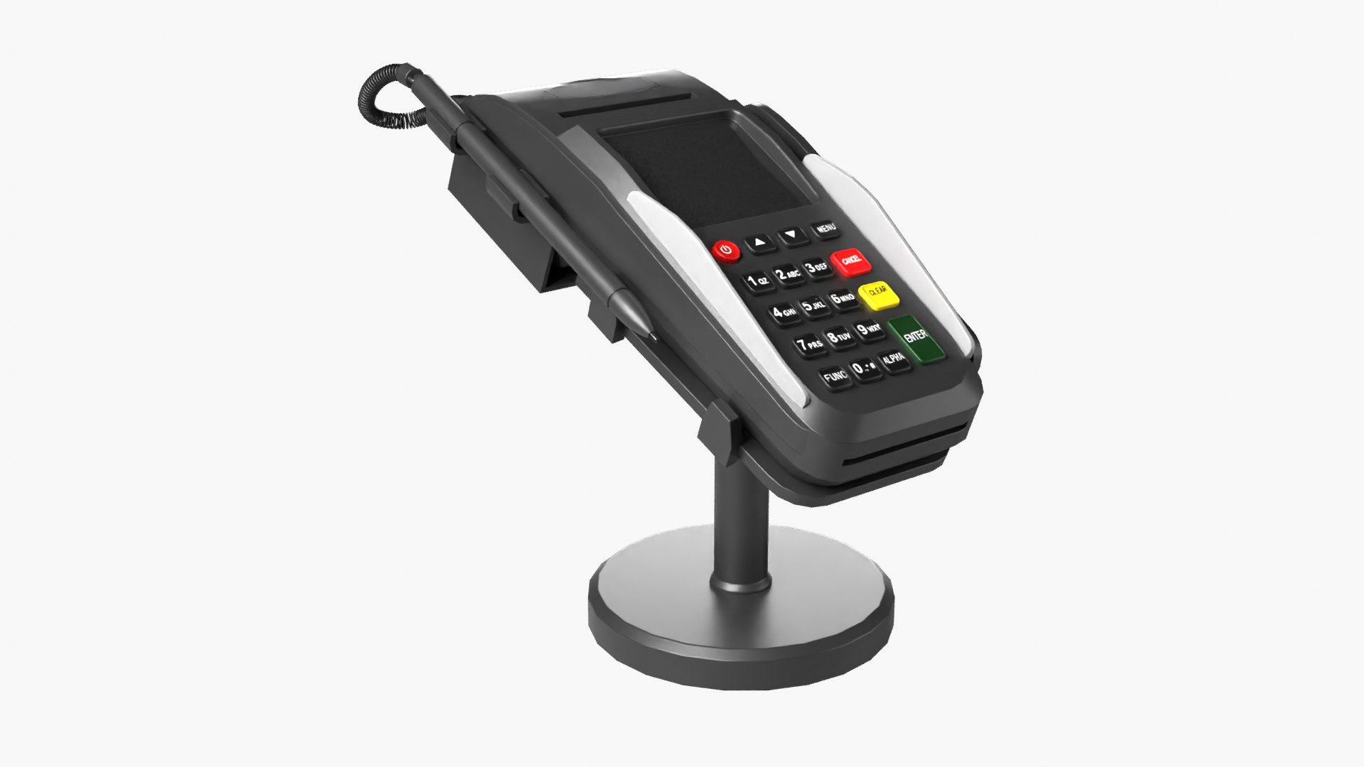 3D POS Payment Terminal Model - TurboSquid 1828178