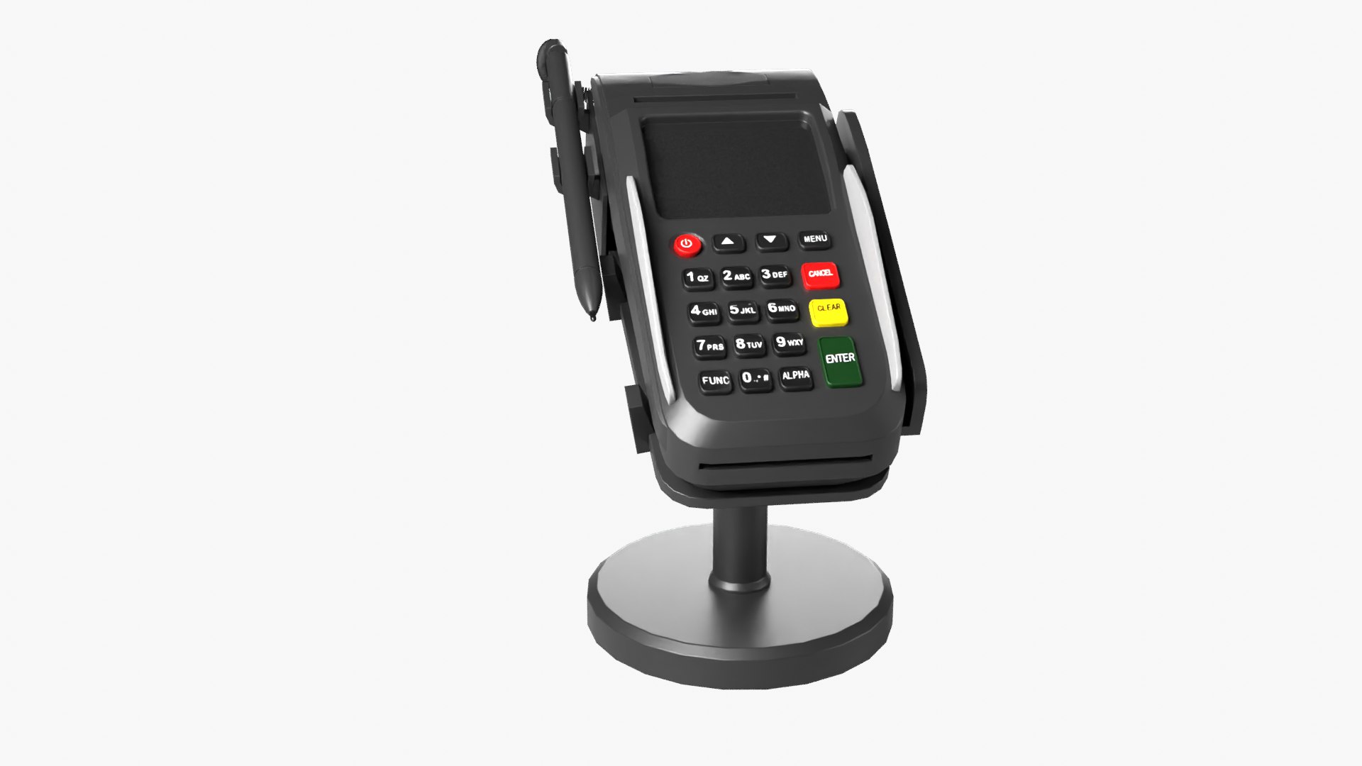 3D POS Payment Terminal Model - TurboSquid 1828178