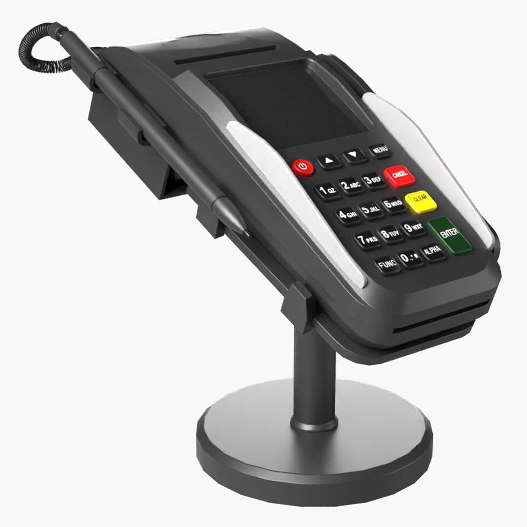 3D POS Payment Terminal model - TurboSquid 1828178