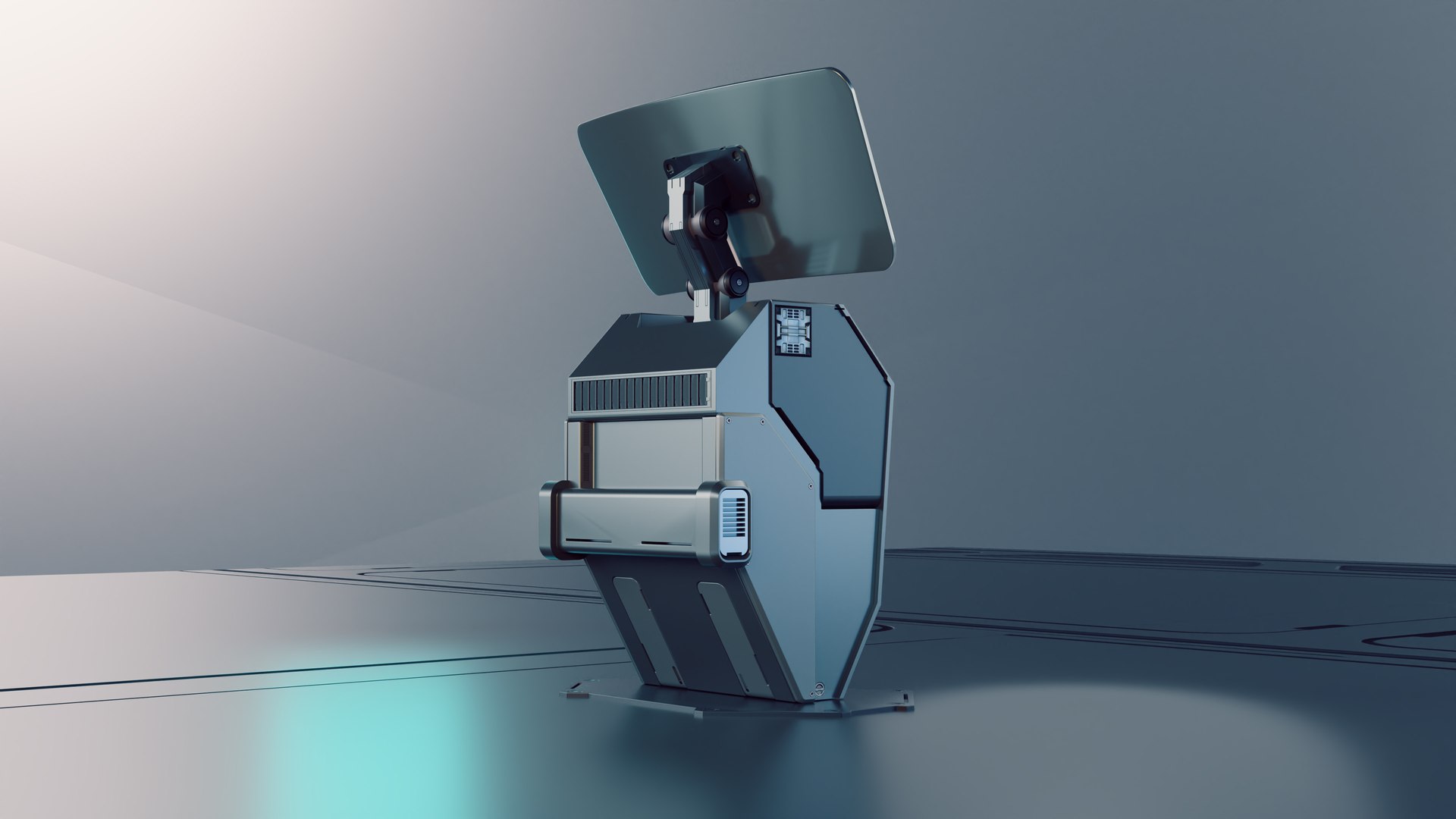 3D Sci-fi Computer - TurboSquid 2027132