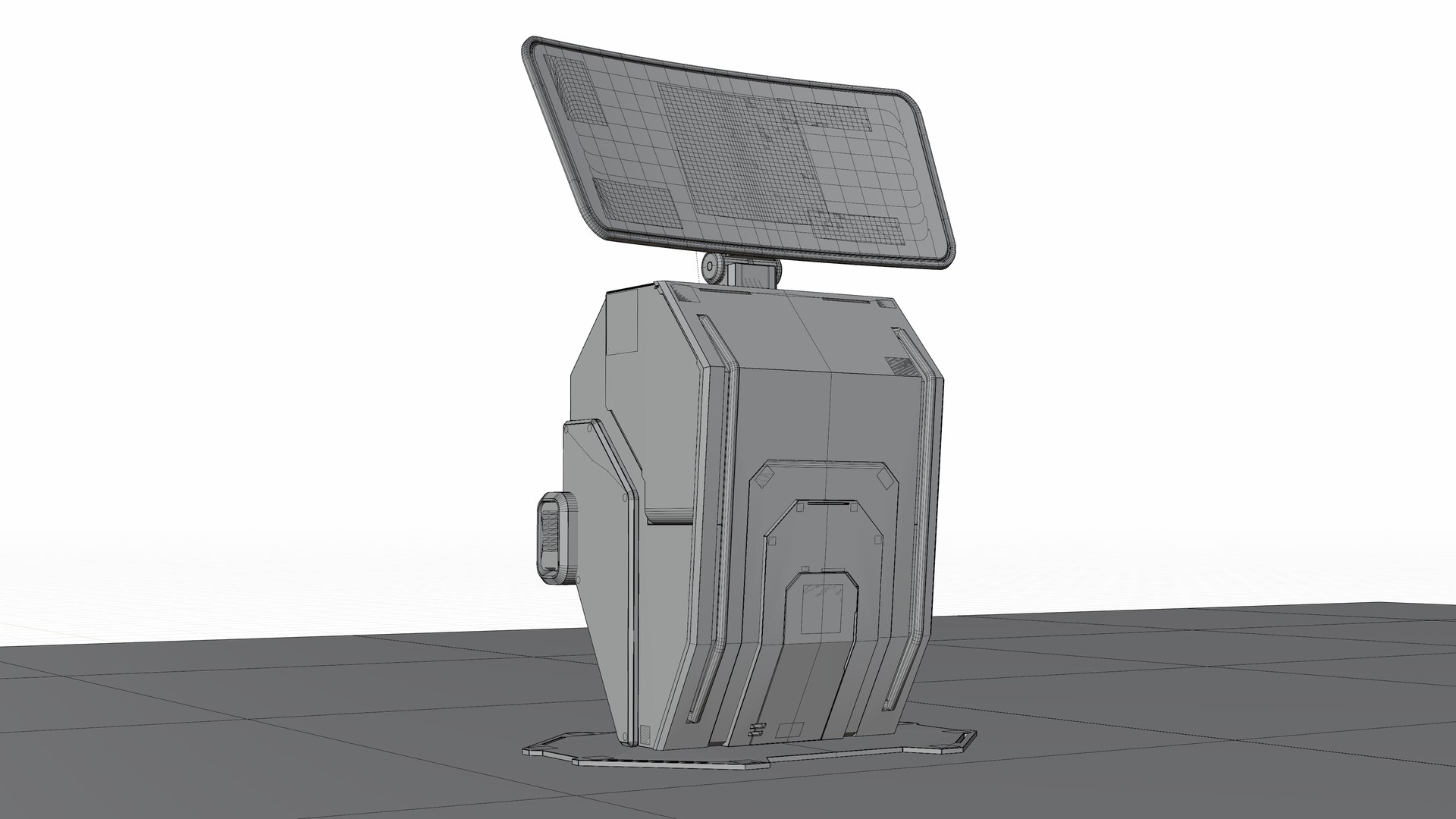 3D Sci-fi Computer - TurboSquid 2027132