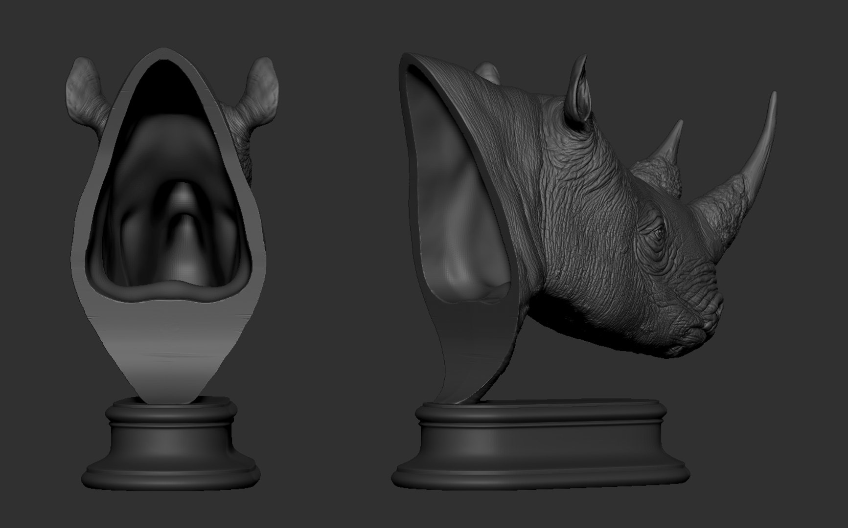 3D Rhinoceros Model - TurboSquid 1963108