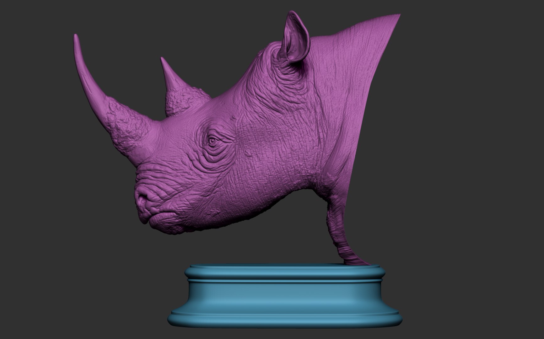 3D Rhinoceros Model - TurboSquid 1963108