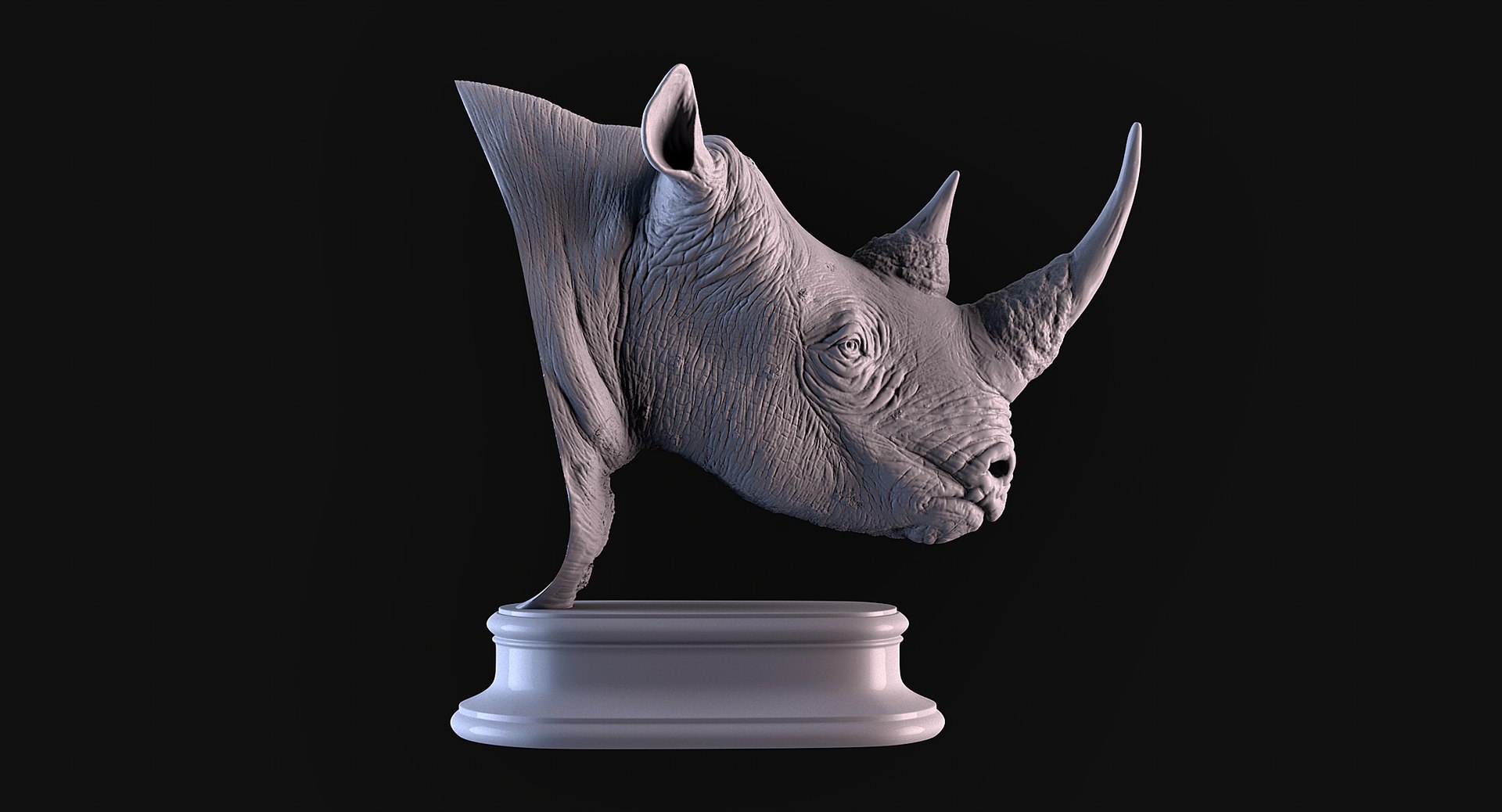 3D Rhinoceros Model - TurboSquid 1963108