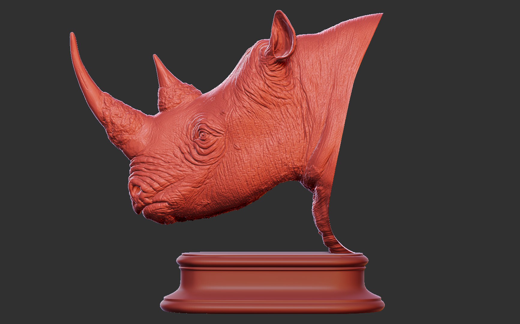 3D Rhinoceros Model - TurboSquid 1963108