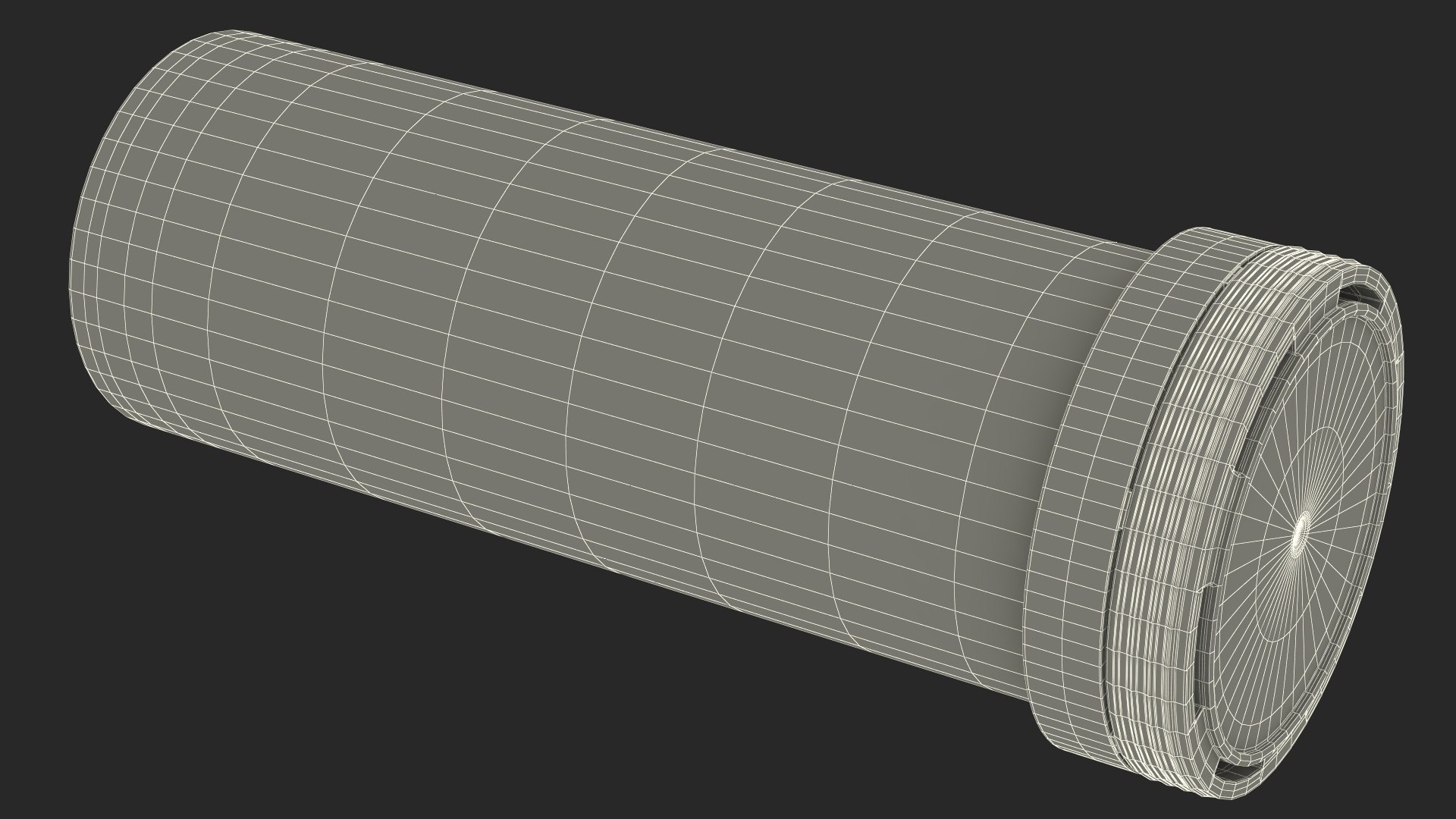Aspirine Tube Package 10 Tabs Open Model - TurboSquid 2211525