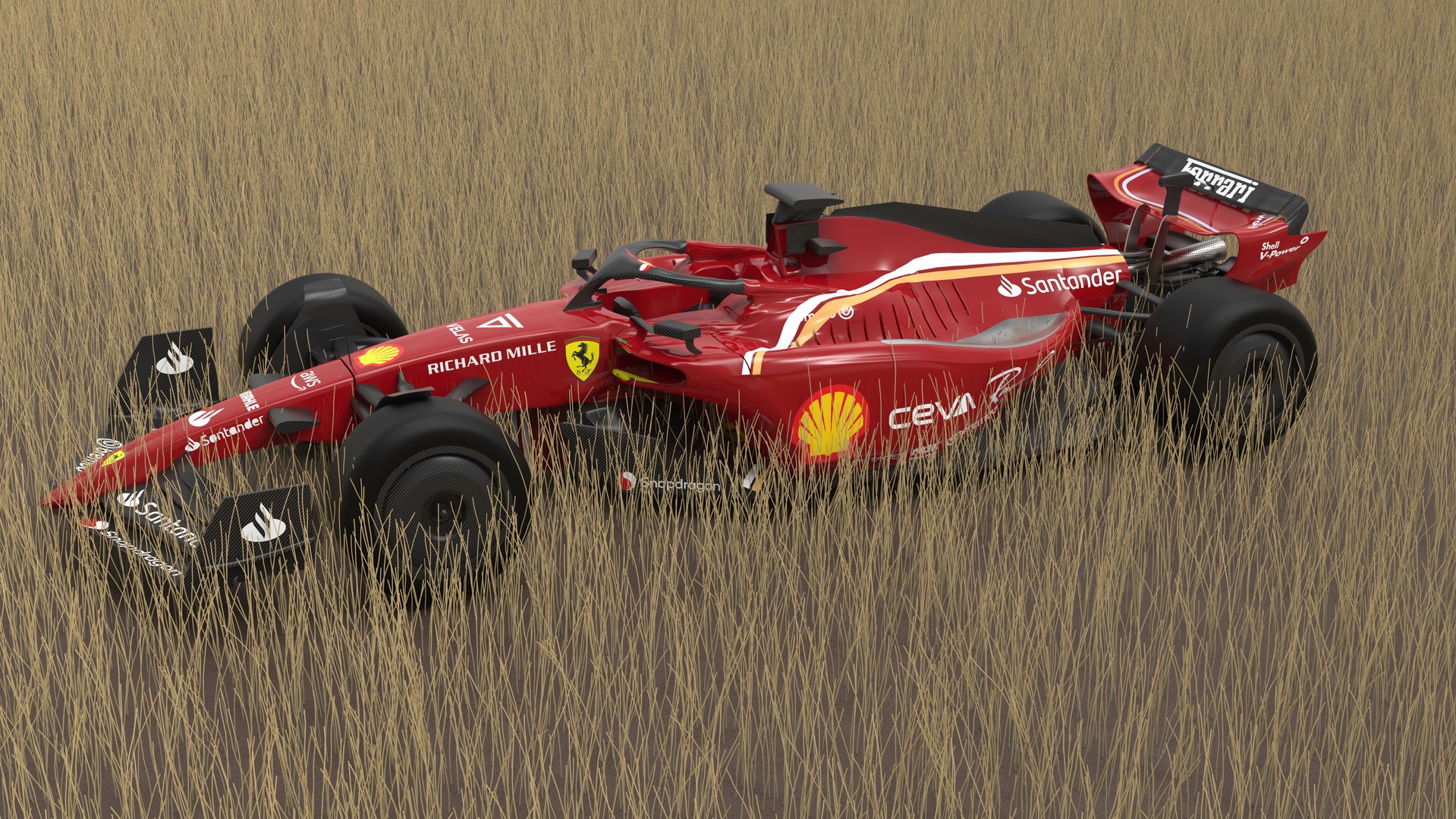 3D 2023 Scuderia Ferrari Formula One Race Car - TurboSquid 2230657