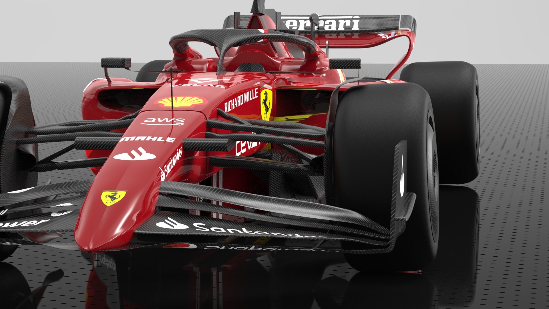3D 2023 Scuderia Ferrari Formula One Race Car - TurboSquid 2230657