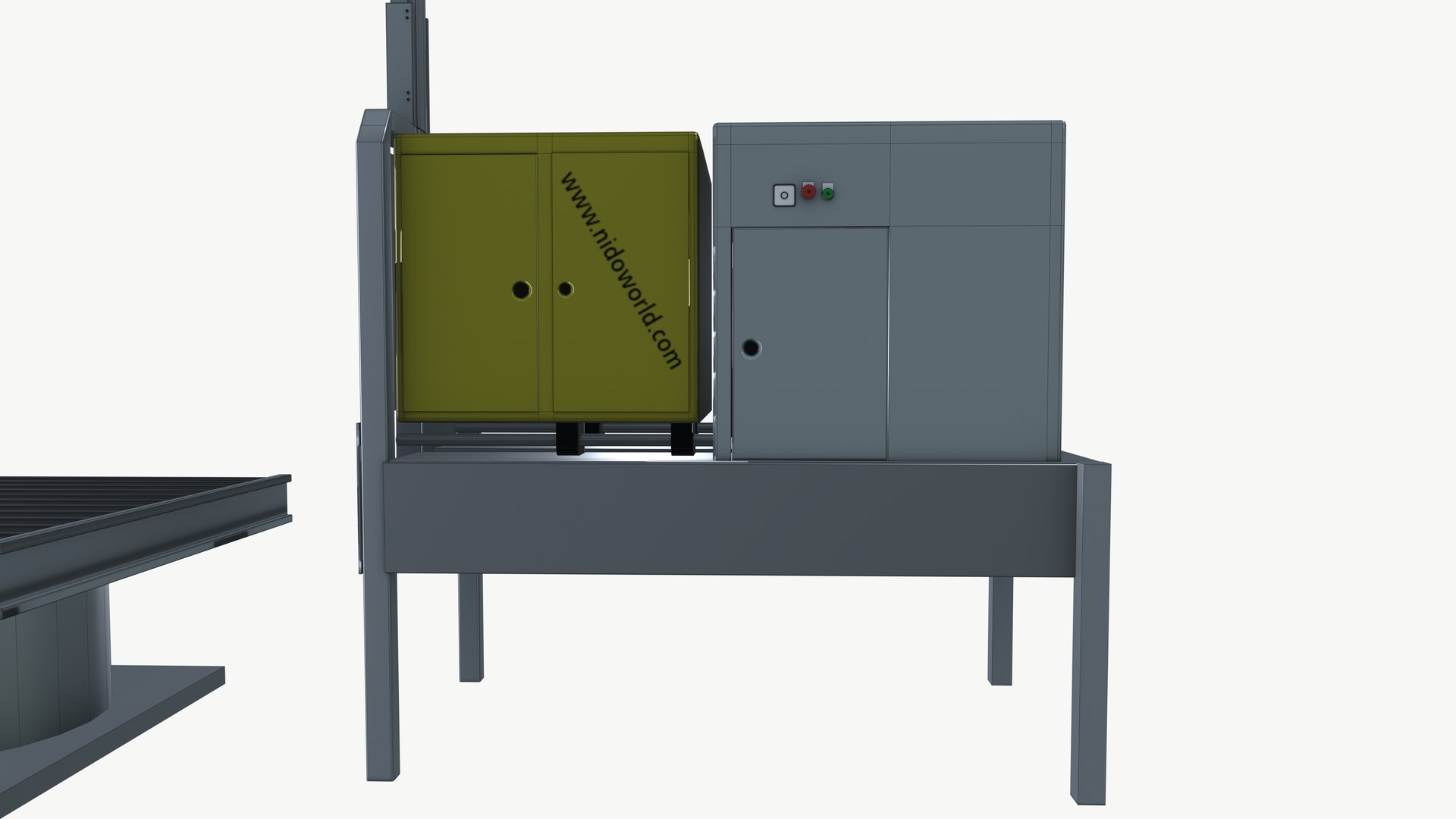 Pallet String Wrap Machine 3D Model - TurboSquid 2258524
