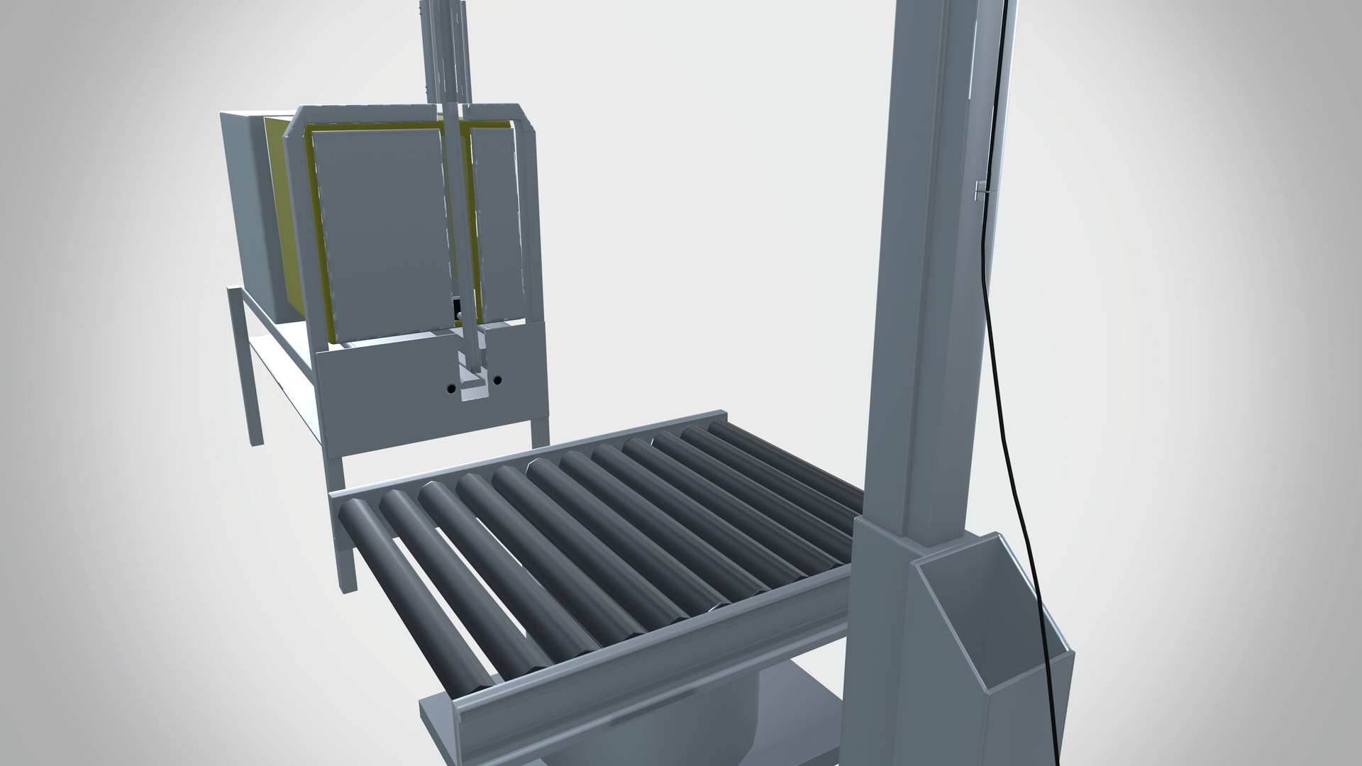 Pallet String Wrap Machine 3D Model - TurboSquid 2258524