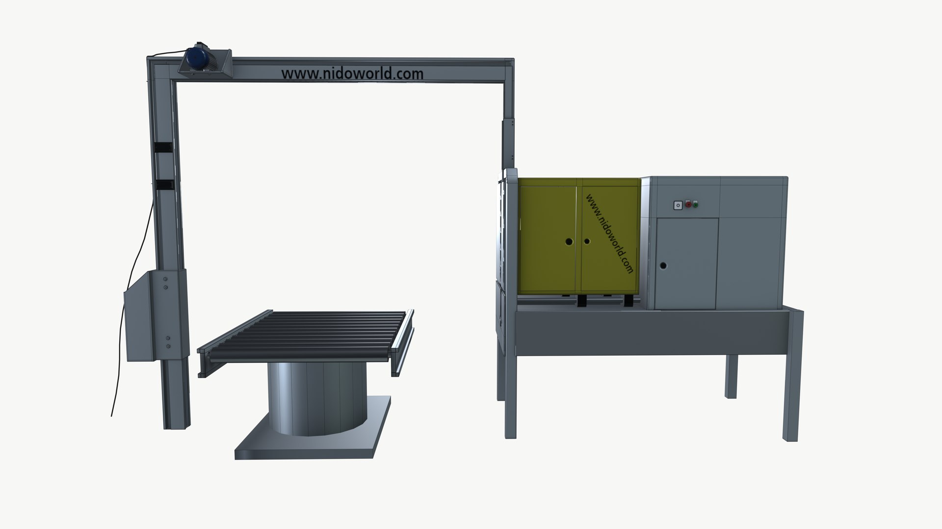 Pallet String Wrap Machine 3D Model - TurboSquid 2258524