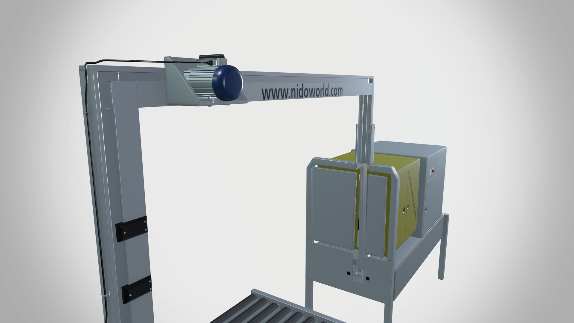 Pallet String Wrap Machine 3D Model - TurboSquid 2258524