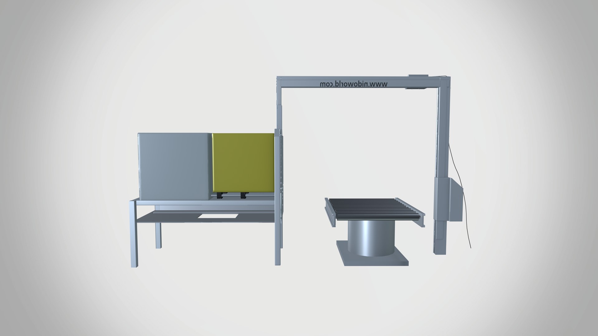 Pallet String Wrap Machine 3D Model - TurboSquid 2258524