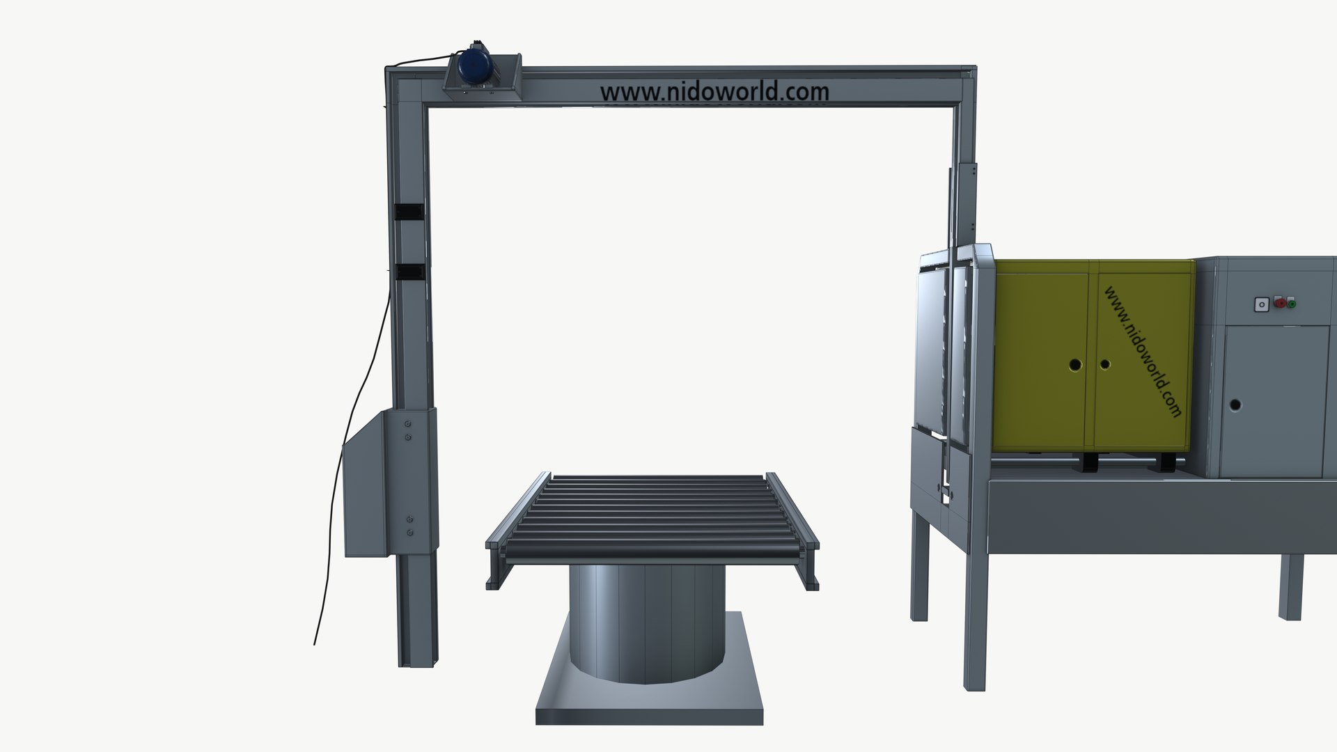 Pallet String Wrap Machine 3D Model - TurboSquid 2258524