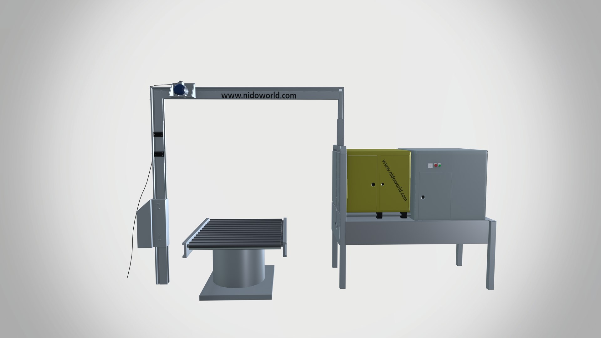 Pallet String Wrap Machine 3D Model - TurboSquid 2258524